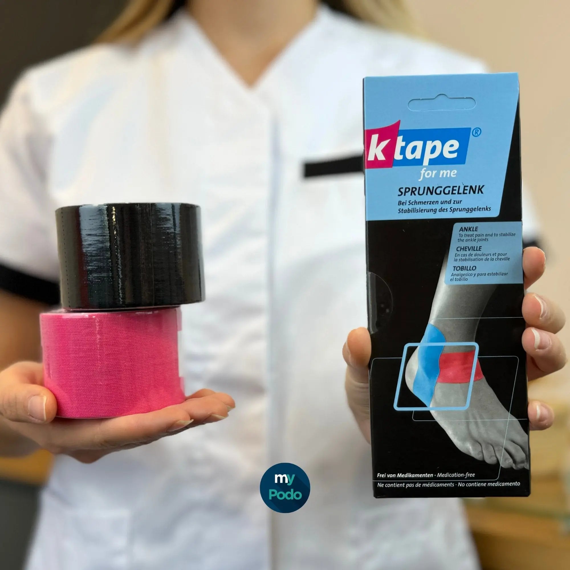 K-Taping y bandas elásticas | My Podologie